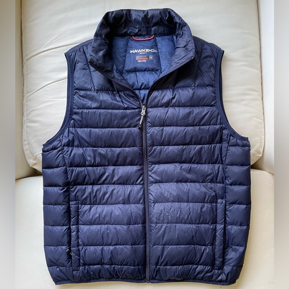 Hawke & Co | Jackets & Coats | Mens Medium Hawk Co Navy Puffer Vest ...